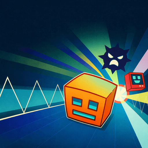 Geometry Dash - Play Free Rhythm Platform Game Online - Lokvy